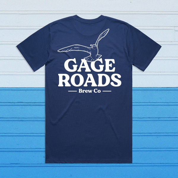 Gage Roads Hero Tee - Navy – Gage Roads Brew Co